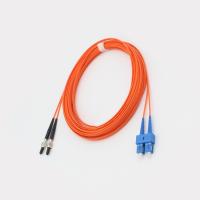 China OD 2mm 62.5μm Patch Cord SC UPC , OM1 Multimode Fiber Optic Duplex for sale