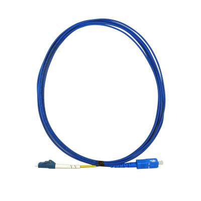 中国 SC APCのへの1.6mm SC APCは単信1中心LSZHのジャケットの炎-抑制剤--をパッチ・コード 販売のため