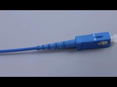 FC UPC 0.3dB IL estoiram o cabo blindado 2mm do remendo da fibra do núcleo do cabo 12