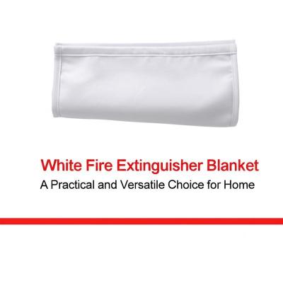 China White Fire Extinguisher Blanket A Practical and Versatile Choice for Home for sale