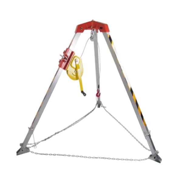 Quality Aluminum alloy rescue tripod JSJ-S Emergency rescue support tripod For rescue in confined spaces for sale
