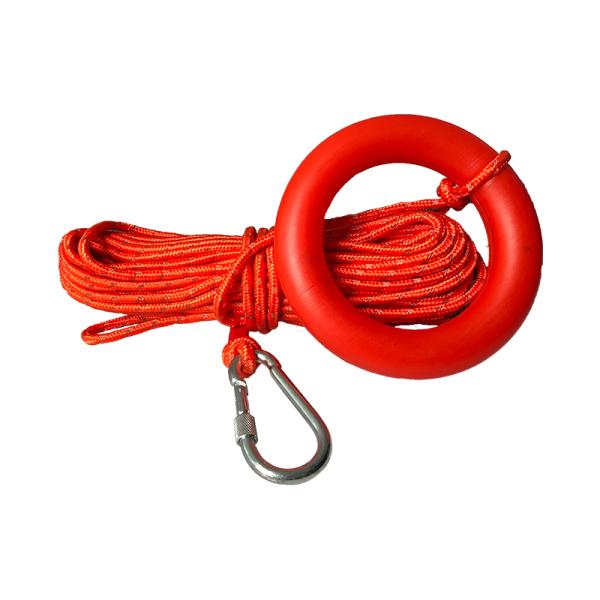 Quality Waterborne Floating Life-saving Rope with Hand Strap High-Strength Polypropylene Custom Diameter Outdoor Professional Use for sale