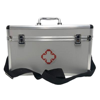 China An empty aluminum alloy emergency medical kit for safety and protection for sale