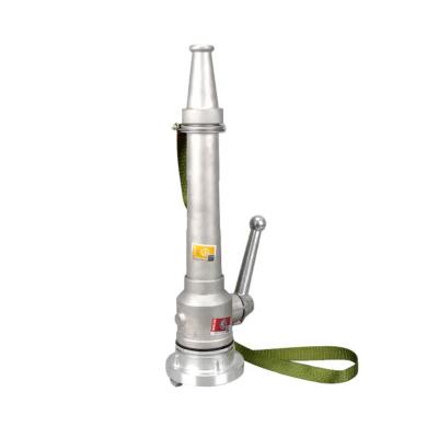 China Aluminum Alloy Switchable Jet & Spray Fire Hose Nozzle for Firefighting & Irrigation for sale