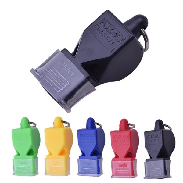 Quality FOX40 Professional Referee Whistle ABS Material Multi Color Sports Coach Whistle for sale