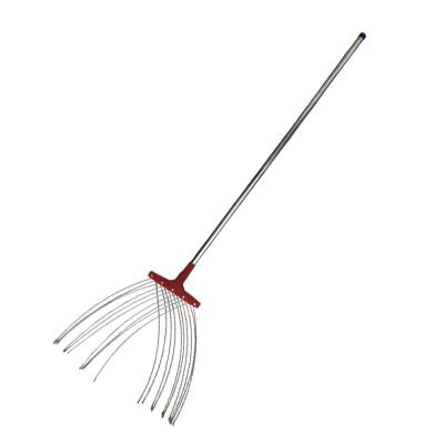 China 198cm Iron Fire Whip Galvanized Steel Wire Fire Flapper Forest Wildfire Extinguishing Fire Fighting Tool for sale