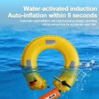 Quality Automatic Inflatable Life Buoy with Tungsten Steel Window Breaker, Reflective for sale
