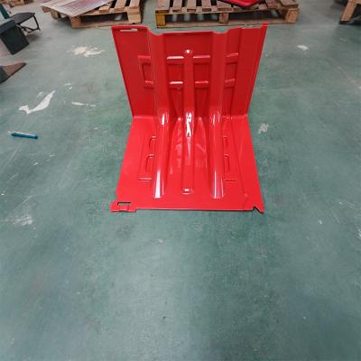 China ABS Flood Barrier Water Stop Board 70.5*68*52.5cm Red Portable Flood Prevention Dam 4kg Reusable Water Blocking Barrier for Basement Garage Door Flood Control for sale