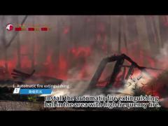 Esferas do extintor de incêndio de Rohs, fogo automático, desligação de bola, dia 15cm, ativação em 3 segundos.