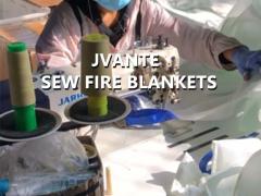 600g/M2 High Silica Glass Fiber Fireproof Blanket Safety Protection For Car
