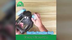 EN136 Respirator Mask Dual Protection Dust Gas