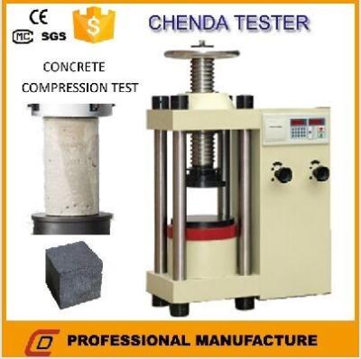 China YES-2000 Hydraulic Compression Testing Machine +Concrete Compression Testing Machine for sale