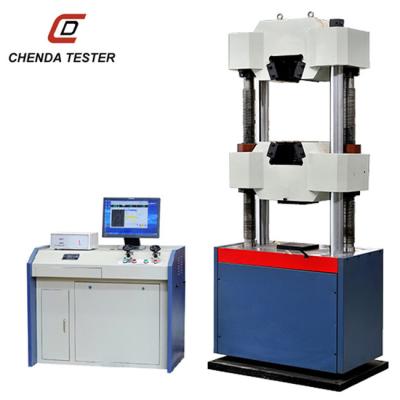China 600kn Computerized Servo  Hydraulic Universal Testing Machine +Tension Testing Machine +Bending Testing Machine for sale