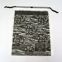 China Tearproof Heavy Duty Drawstring Plastic Bags LDPE+CPE Material for sale