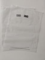 China CPE / HDPE Plastic Zipper Bag Embossed Customized Size Accepted for sale