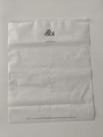 China CPE / HDPE Plastic Zipper Bag Embossed Customized Size Accepted for sale