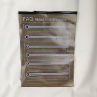 China Reusable PVC Pouch With Zipper Regenerative Material For Various Clothes for sale