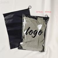 China Customized PVC Plastic Zipper Bag Waterproof Degradable Pouch for sale