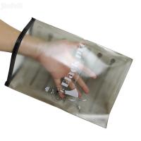 China Customized Plastic Zipper Bag Rainproof PVC Printed Voltage Bag for sale