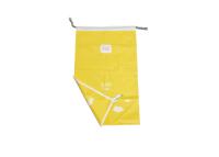 China CPE Custom Plastic Drawstring Bags Printing Environmental Protection for sale