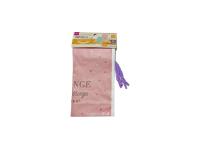 China Small Plastic Drawstring Bags Reusable CPE Printing Rope Bag for sale