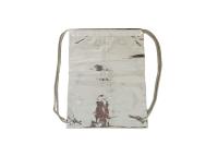 China PET Plastic Drawstring Bag Degradable LDPE Printing Puppet Bag for sale