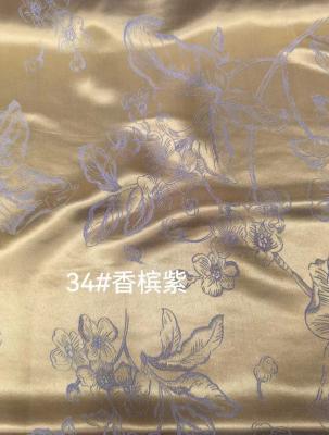 100% Silk Jacquard Fashion Anti-Wrinkle fabrics for Women Dress 2023 Fashion designs