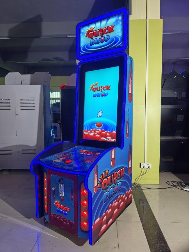 Ball Drop Lottery Machine Playfun Coin Operated Game Redemption Machine ...