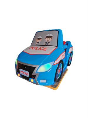 Cina Automobile di polizia divertimento bambini cavalca monete azionato auto cavalca swing macchina di gioco in vendita