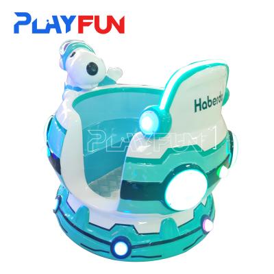 China Haberdo Kinder fahren Amusement Kinder Tasse Swing Ride Spielmaschine mit MP5 zu verkaufen