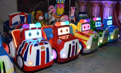 China Newest England Style police car Kids Kiddie ride on car games machine for sale