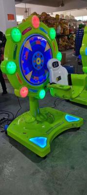 China Outside Supermarkets Happy Small Rotate up and down Coin-Operated Plastic Kiddie Ride Arcade Game Machine for sale