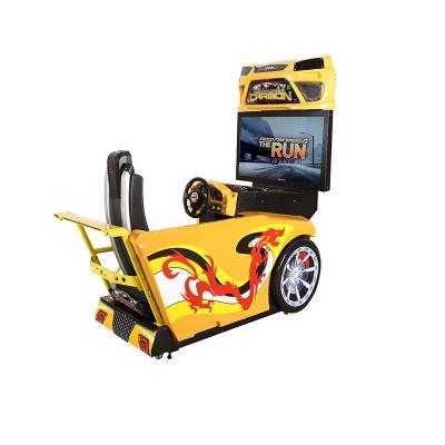 China munt bediende games machines racen rijden simulator machine auto behoefte aan snelheid videogame Te koop
