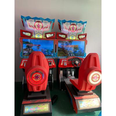 China Unterhaltungs-Münzbetrieb Arcade-Spielmaschine Fahrsimulator Maschine Maschine Autosport-Spiel for sale