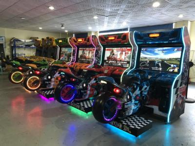China Fabrica Juegos de carreras de automóviles de simulador de motocicletas en venta