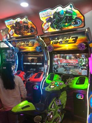 China Unis super bike 3 coin operated game machine motor racing game video game machine for sale