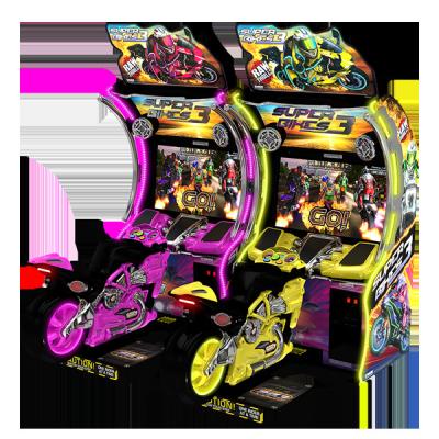 China Unis super bike 3 coin operated game machine motor racing game video game machine for sale