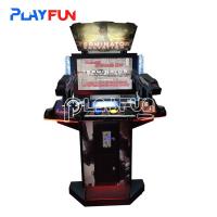 Quality Coin operated arcade gun shooting 32 LED Terminator video shooting game machine for sale