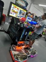 China Playfun Arcade video shooting game Alien Simulator game machine shooting for sale