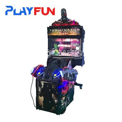 China Arcade-Münzen 42-Zoll-Gun-Shooting-Videosimulator Terminator-Spielmaschine for sale