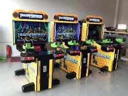 China Coin operated arcade game machine children kids gun shooting games shoot simulator video for indoor arcade family for sale