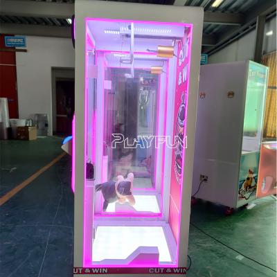 China Playfun Ninja Cut prize arcade game machine Coin Operated Scissors Game Gift Machine for sale