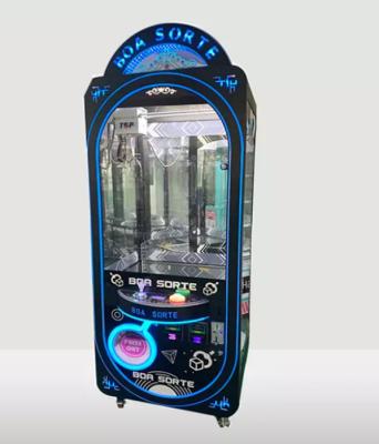 Cina Playfun Black Metal Completo Montaggio o Non Montaggio Shopping Mall Barato Arcade Premio Regalo Gioco Gru Maglietta in vendita