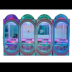 Cina Playfun Black Metal Completo Montaggio o Non Montaggio Shopping Mall Barato Arcade Premio Regalo Gioco Gru Maglietta in vendita