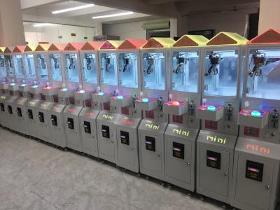 China Moedas Operação Arcade Catch Mini Toy Crane Claw Mini Vending Machine Toy Bill Acceptor Mini Claw Game Machine à venda