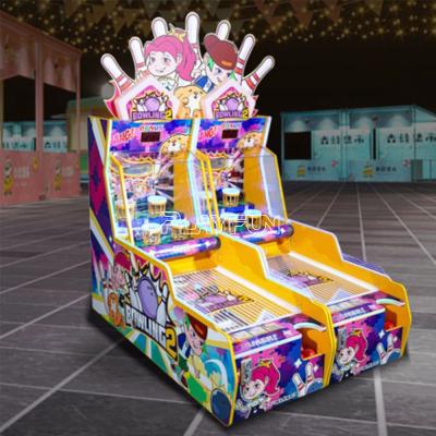 China Indoor Amusement Bowling Twims Tickets Redemption Game Machine for sale