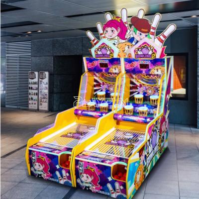 China Indoor Amusement Bowling Twims Tickets Redemption Game Machine for sale