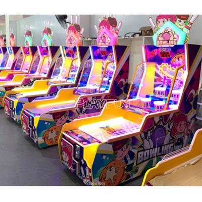 China Indoor Amusement Bowling Twims Tickets Redemption Game Machine for sale