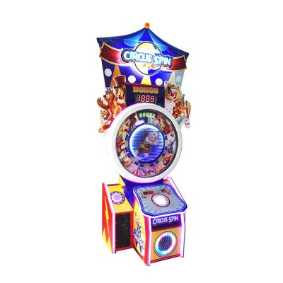 China Playfun Coin Operated Circus Spin Smart Lottery Game Machine Ticket Arcade Redemption Game for sale