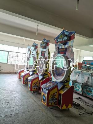 China Playfun Coin Operated Circus Spin Smart Lottery Game Machine Ticket Arcade Redemption Game for sale